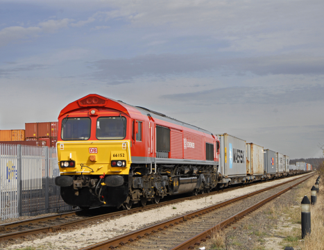 News - DB Schenker Rail operates first freight train over High Speed 1